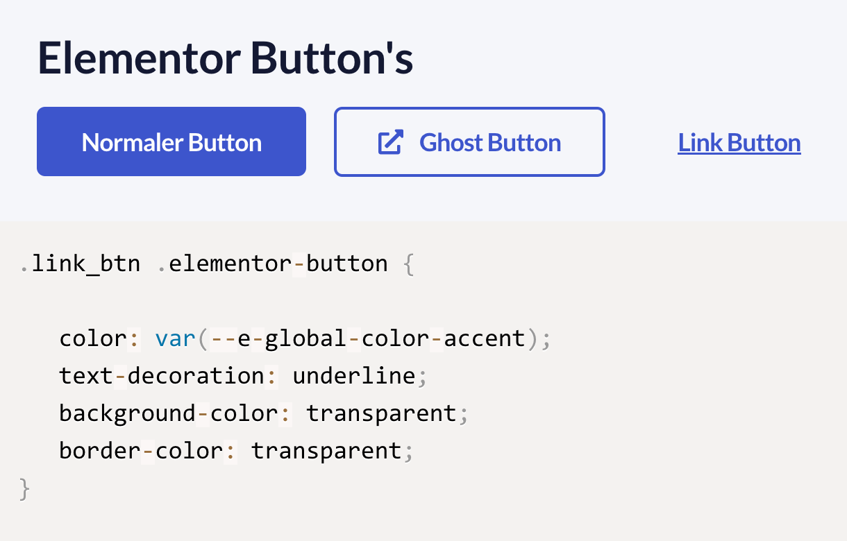 Elementor Button's - businessview